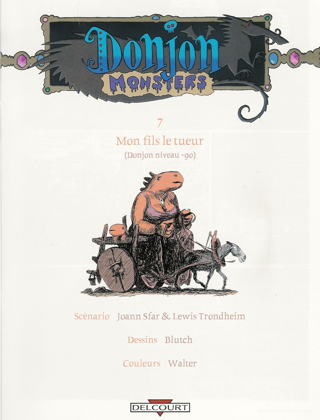 Donjon monsters - Volume 7 - Mon fils le tueur BD porno. Furry porn comics french / bande ...